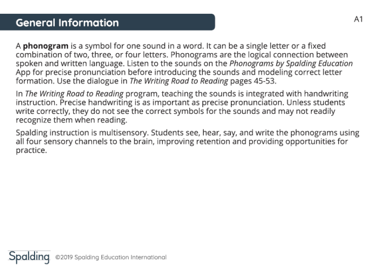 Phonogram Cards – Individual Set of 87 PC2 – Spalding Education